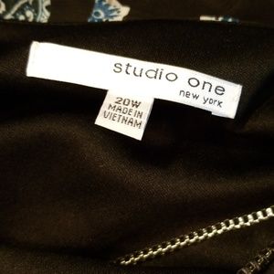 Studio One | Dresses | Size 2w Studio One Dress With Attached Cardigan ...